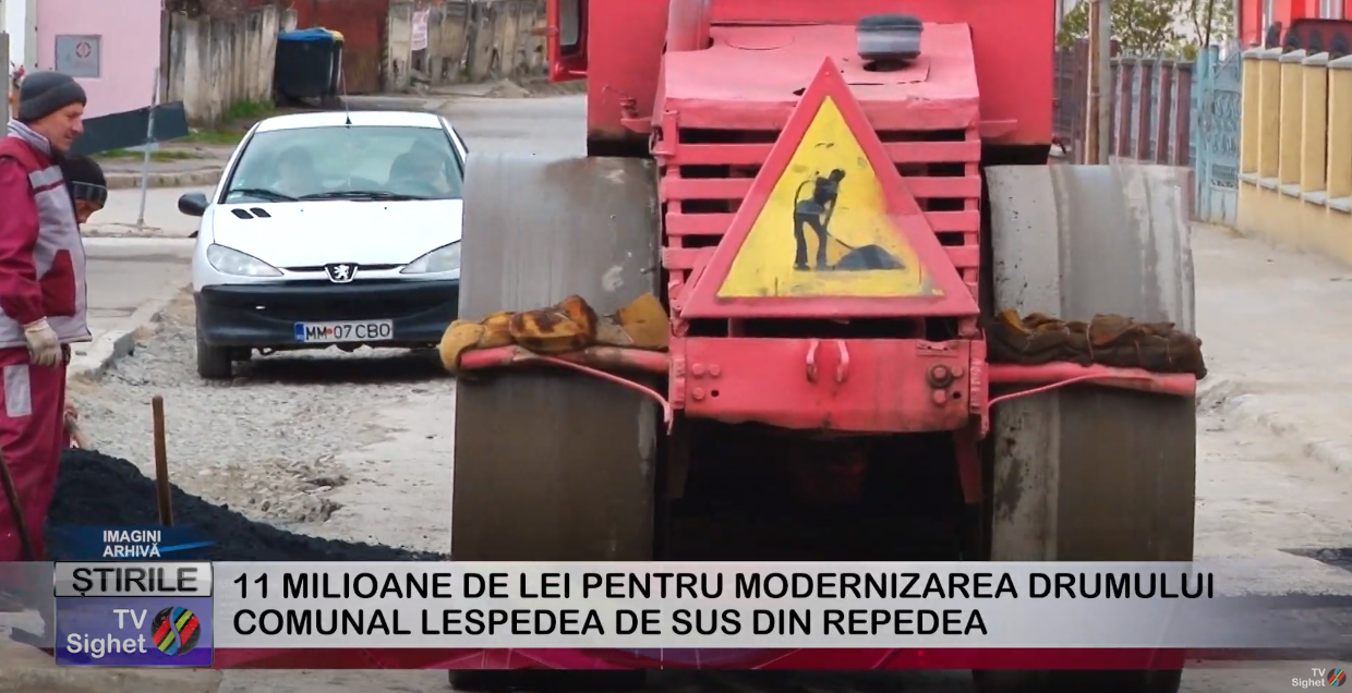 [VIDEO] 11 milioane de lei pentru modernizarea drumului comunal ...