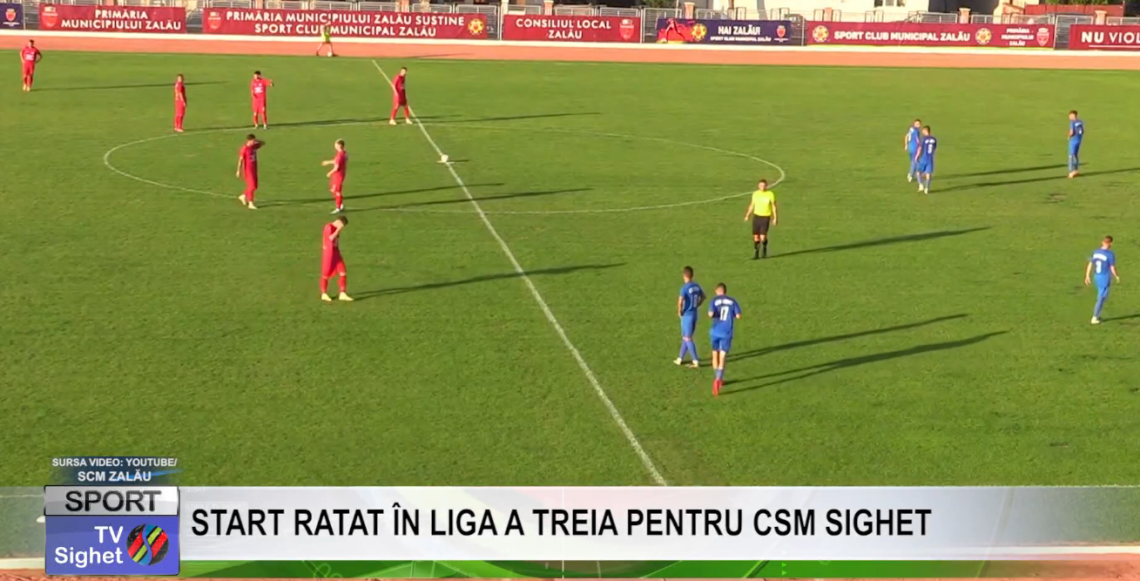 [VIDEO] Start ratat în Liga a treia pentru CSM Sighet – TV SIGHET