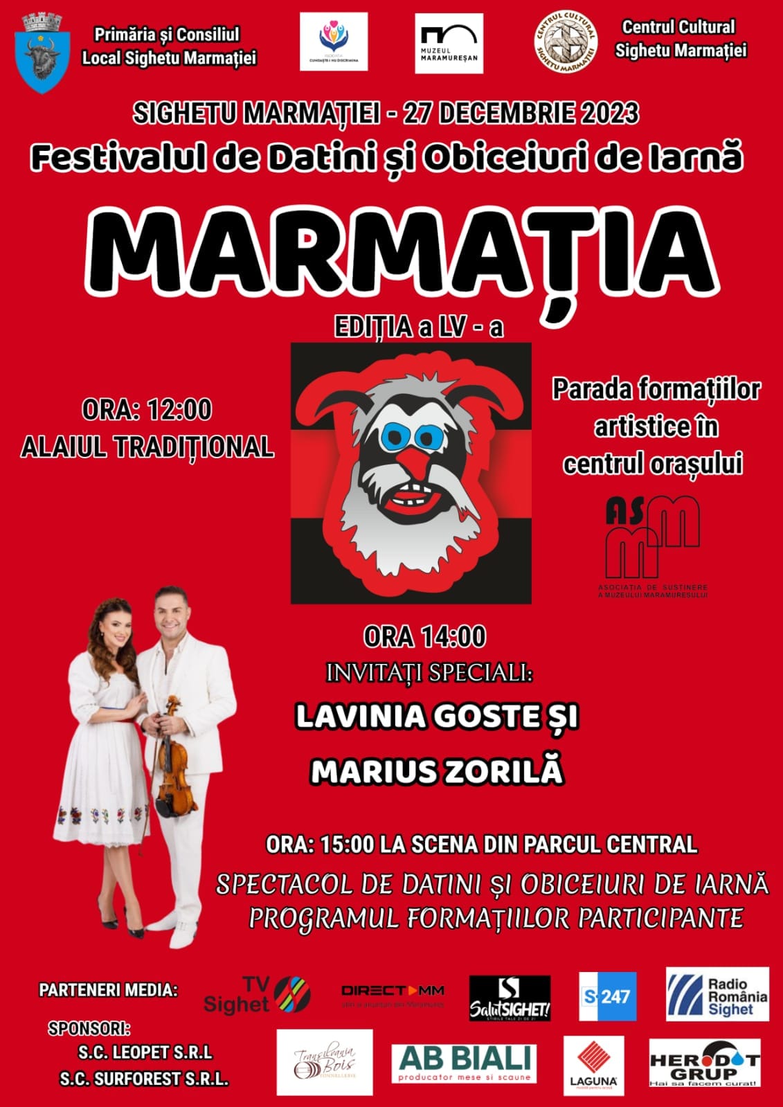 Festivalul de Datini și Obiceiuri de Iarnă „Marmația” 2023 – TV SIGHET